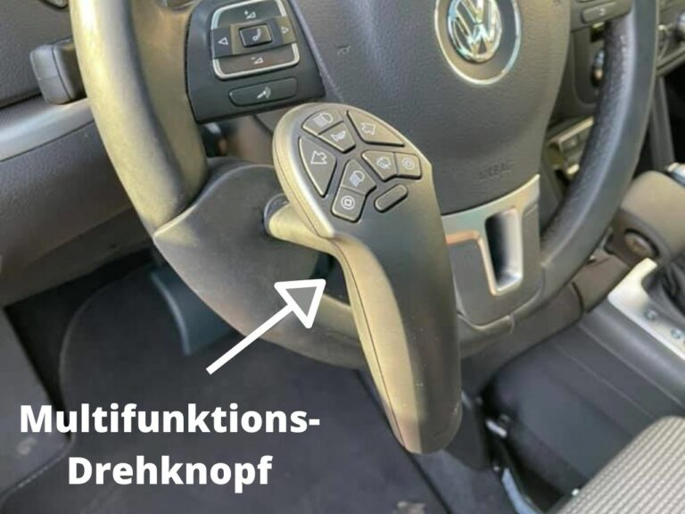 Auto Mit Handgas Und Bremse